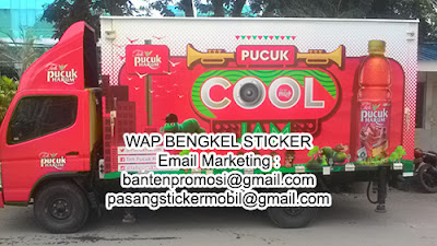Sticker Mobil Branding: Pasang Stiker Truk Box di Tangerang