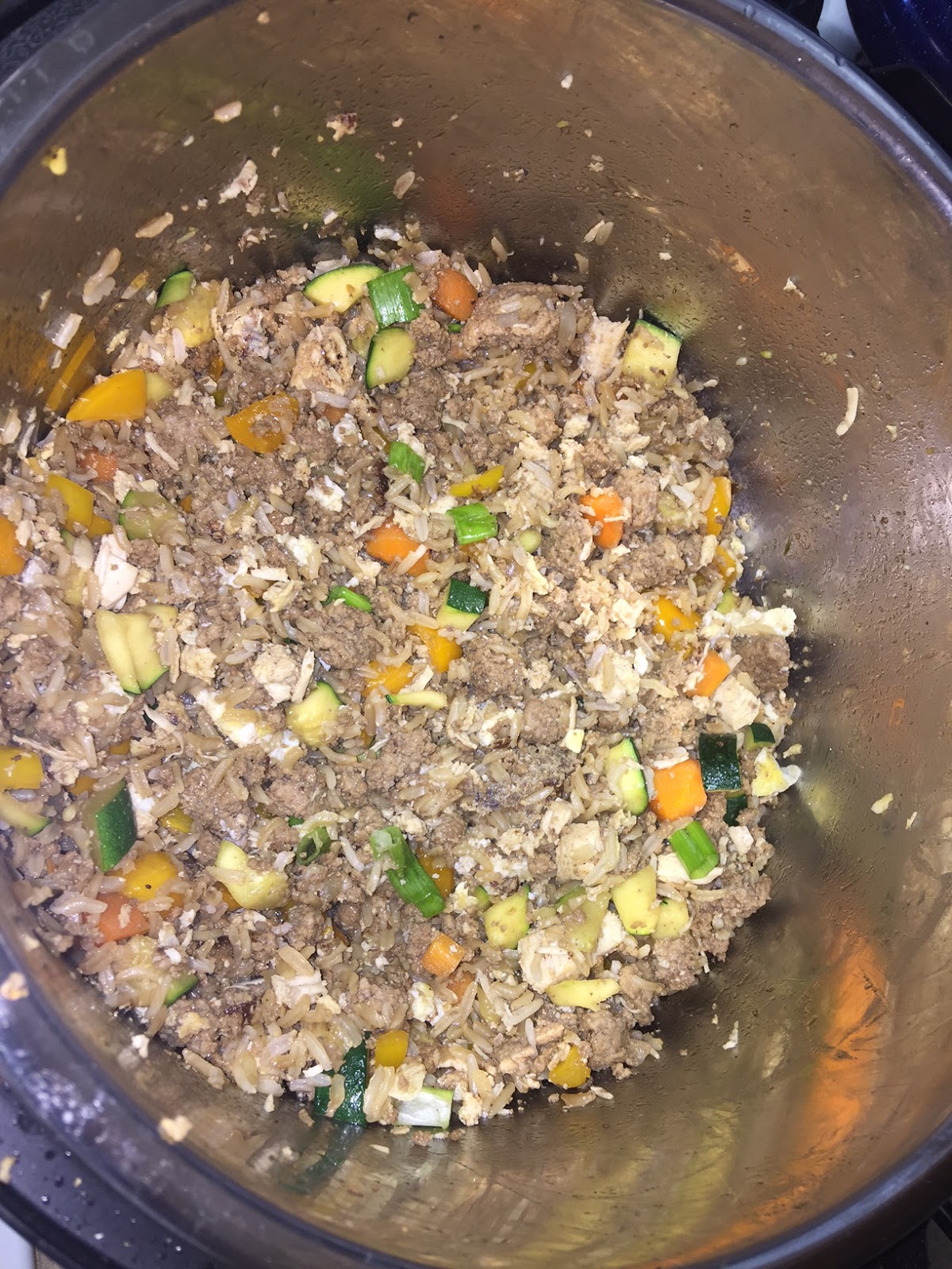 Life Light Up: Healthy "Combination Fried Rice": Instant Pot Edition ...