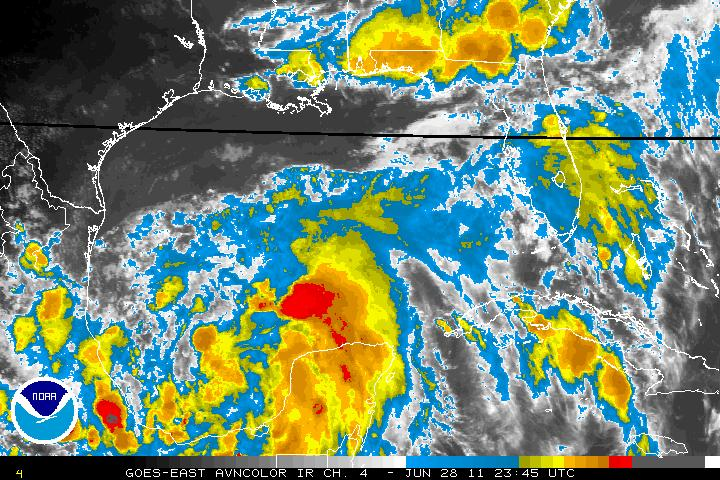 Tropical Storm Arlene!