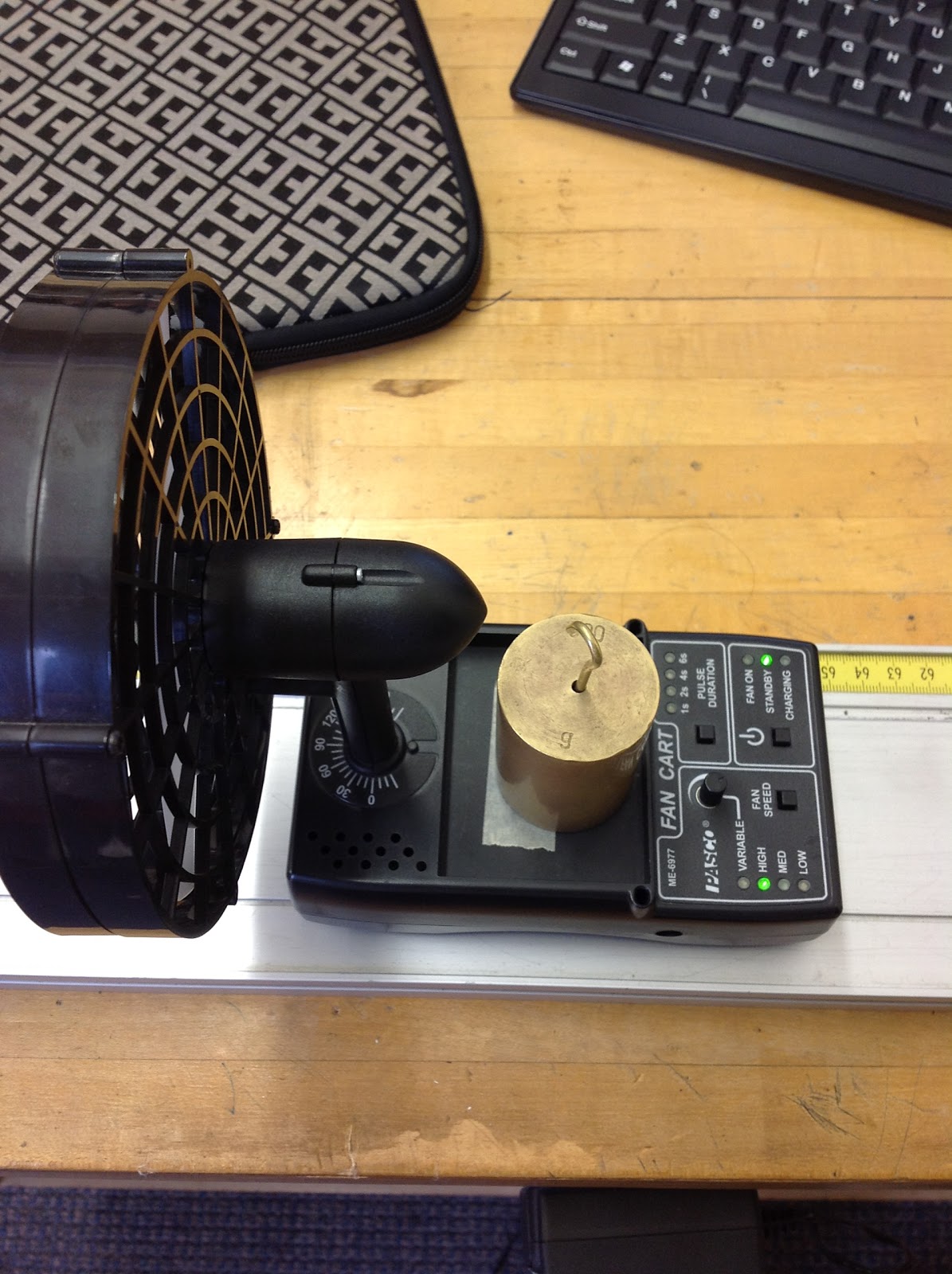 CaseyGarrettPhysics: Fan Cart Lab