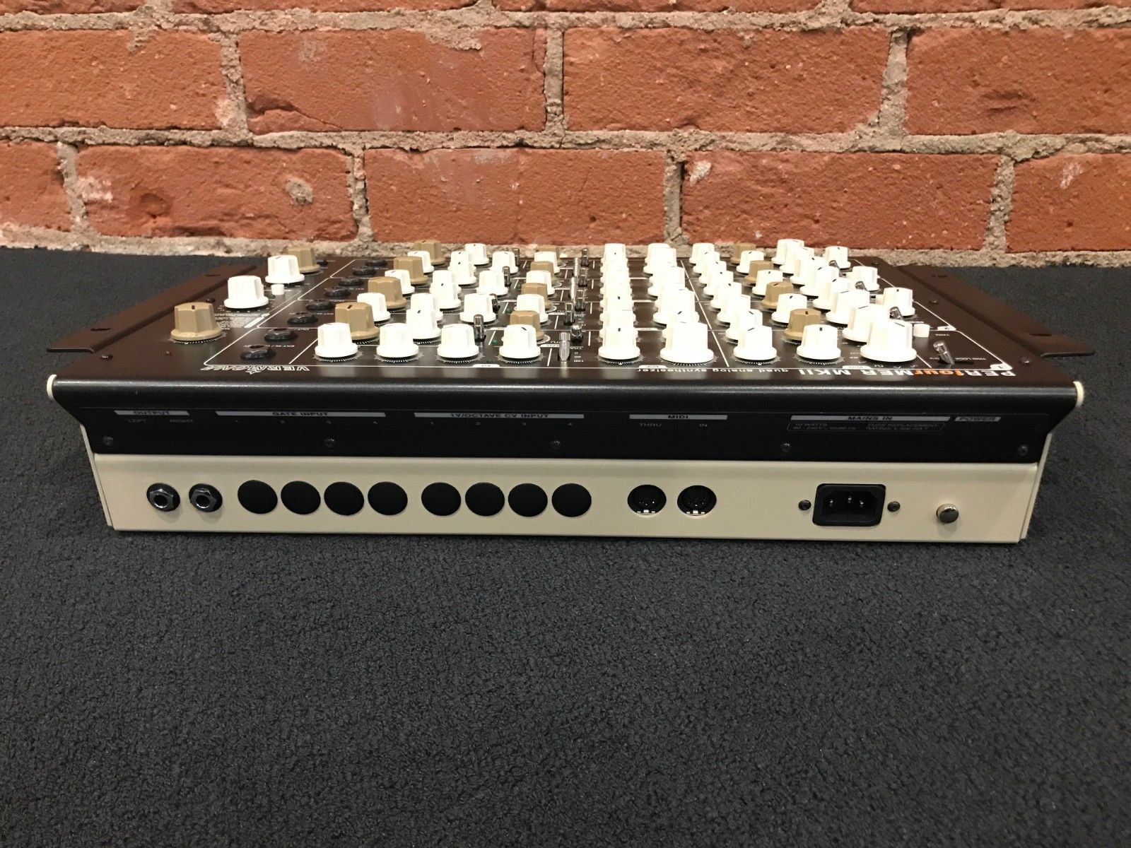 MATRIXSYNTH: VERMONA PERfourMER MKII Analog Synthesizer with Rack Ears