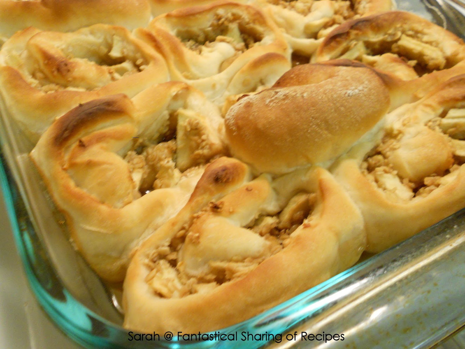 Fantastical Sharing of Recipes: Caramel Apple Rolls