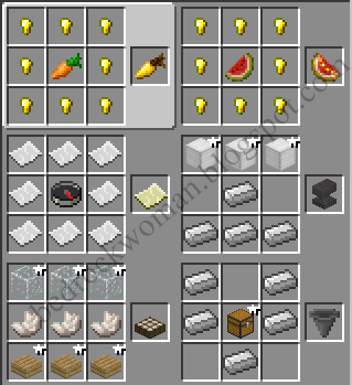 minecrafTTutoriales: crafteos para minecraft