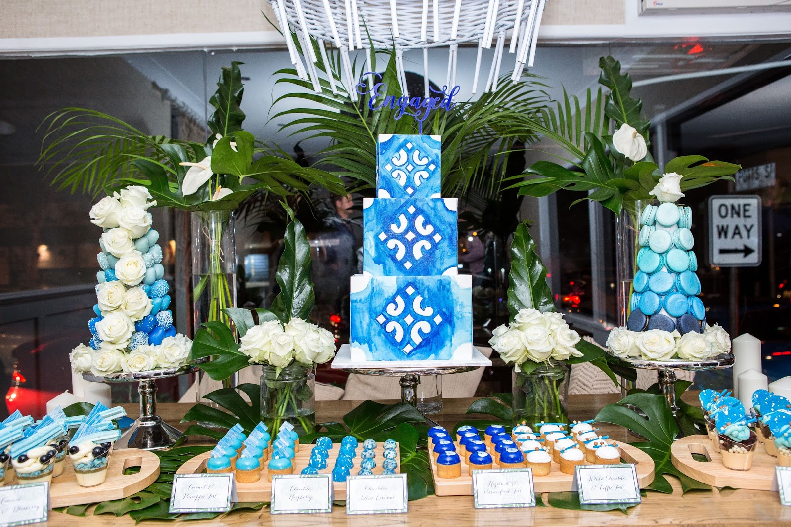 Little Big Company | The Blog: Azure Blue Engagement Party by Perfectly ...