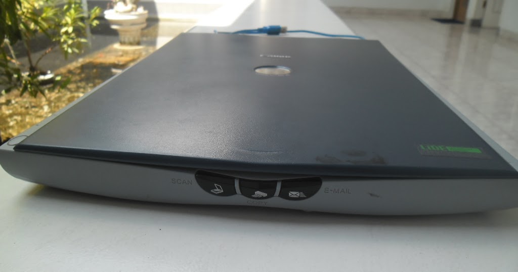 Scaner Canon Lide 20, 10 tahun menemani. ~ Review info