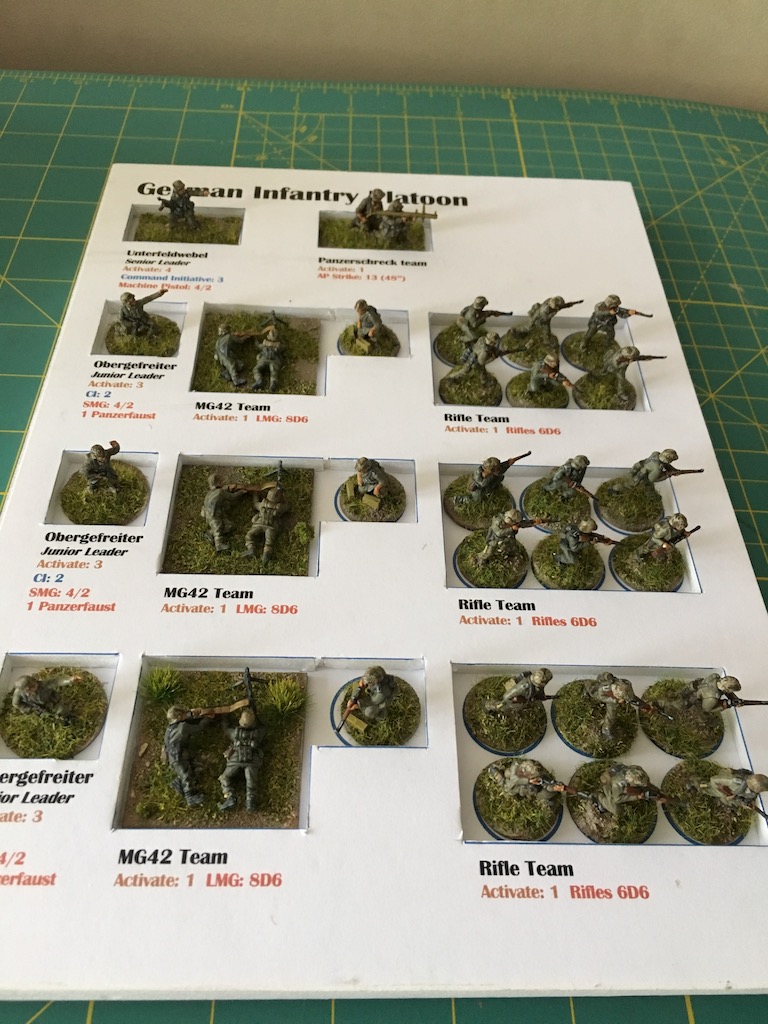 The Tactical Painter: Chain of Command Platoon Boards