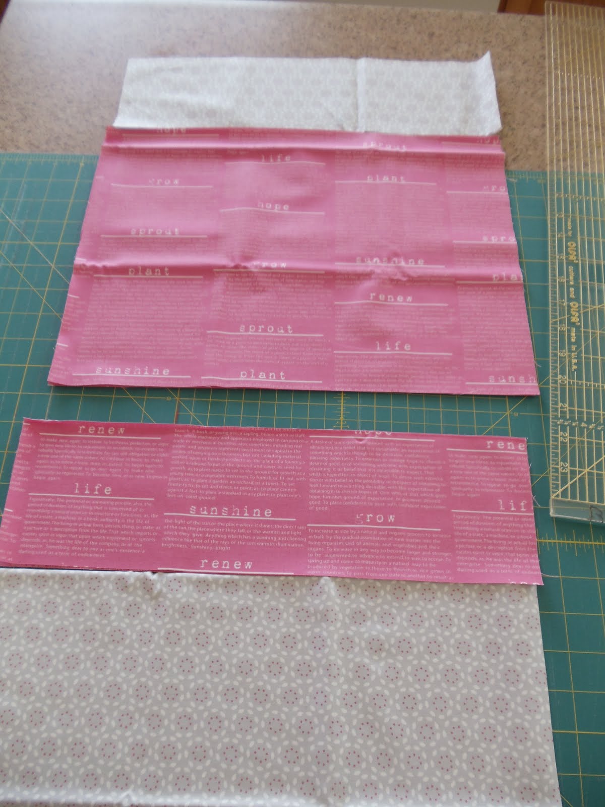 My Cotton Creations: Library Tote Bag Tutorial