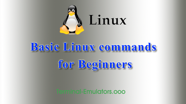 Basic Linux commands for Beginners