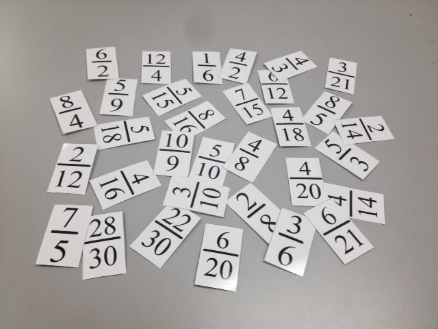 Engaging Math: Sort Students into Groups using Equivalent Fractions