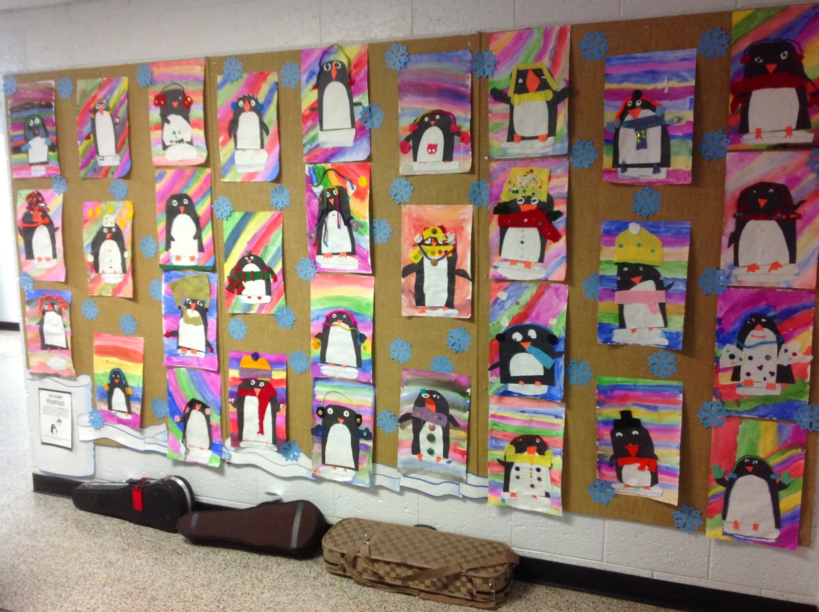 The Artsy Fartsy Art Room: 2nd Grade Penguins