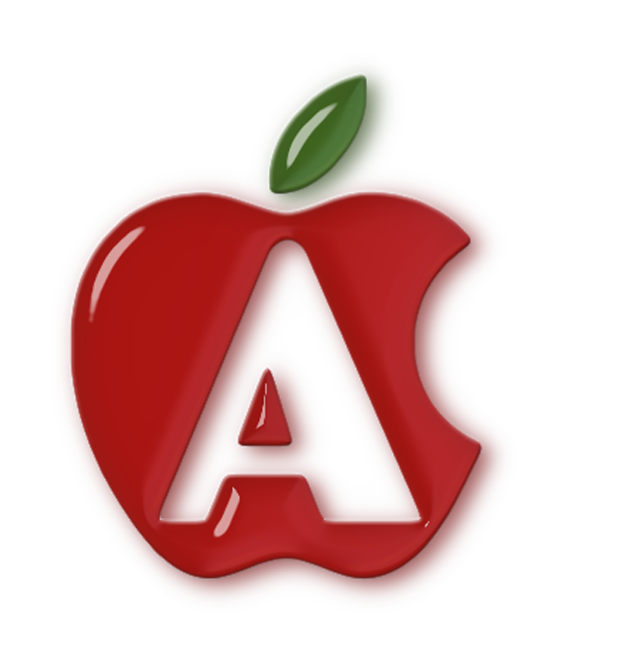 Abecedario en Manzanas. Alphabet in Apples. - Oh my Alfabetos!