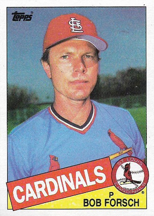 1985 Topps: #631 - Bob Forsch