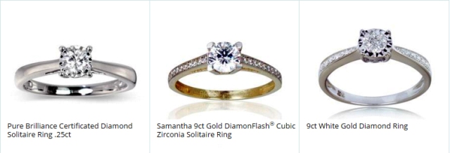 Modern engagement ring for young: Womens engagement rings warren james