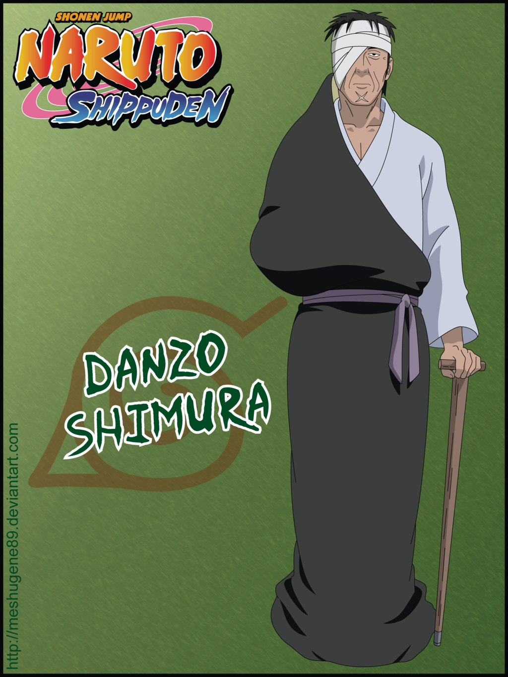 Naruto Info: PROFIL DANZO SHIMURA