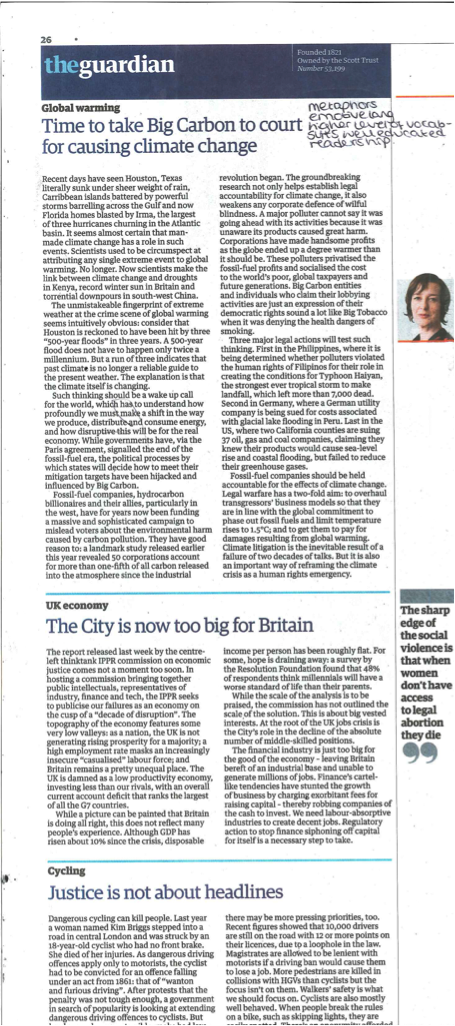 A Level Media Blog : Comparing Editorial Comment