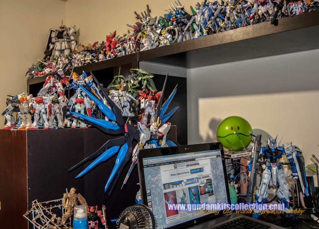My Gundam Kits Collection