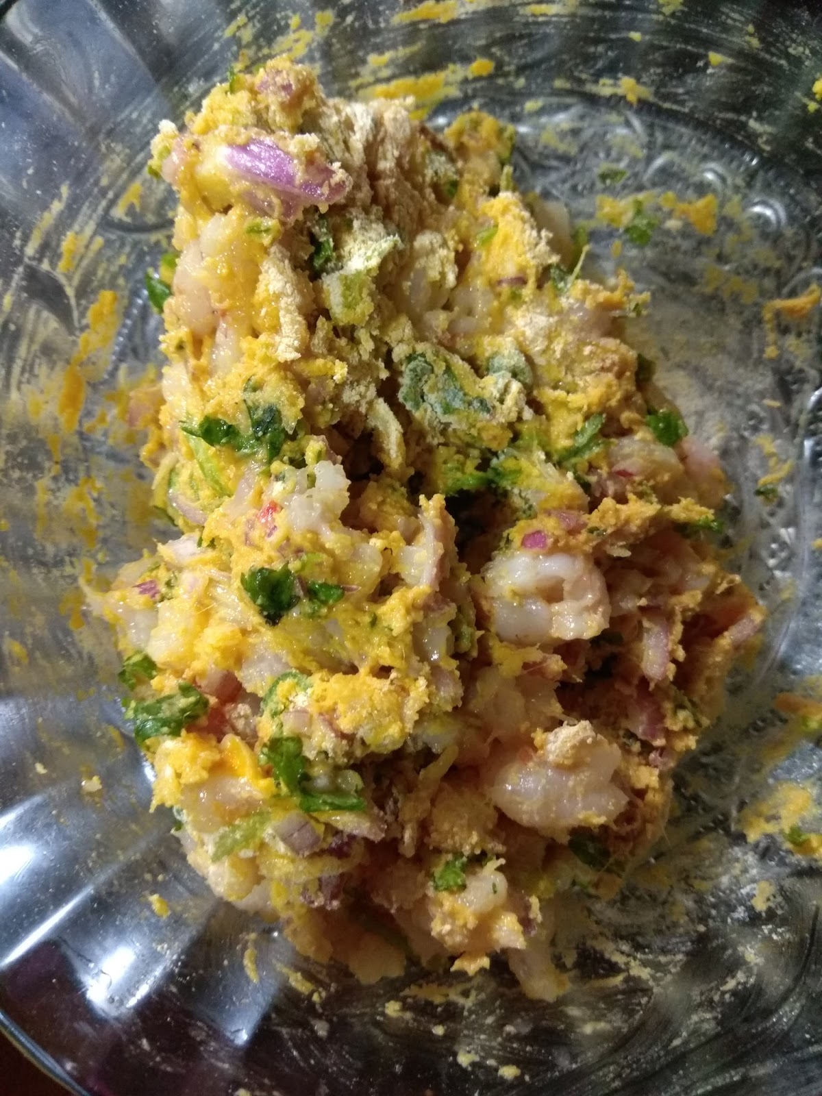 Ghar Ka Khana: Prawn Pakora Recipe( Prawn Fritters)-(Appetizer)