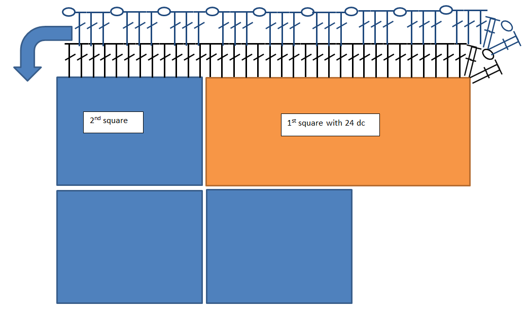 Sweet Nothings Crochet: MICQ BLANKET # 7 - MY PEACOCK SQUARE