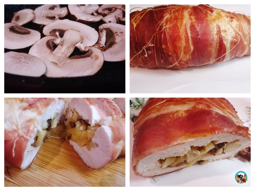 Redondo de pavo relleno - ¡Huele Bien!