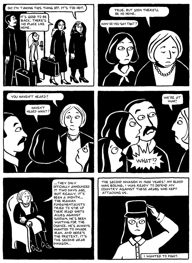 Read Persepolis 1, Section 10: The Trip, Page 77