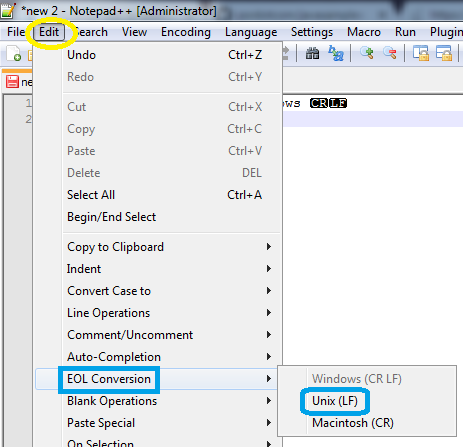 PSR.COM: Change EOL (End Of Line) Character from Windows to Unix/Linux ...