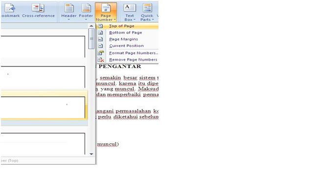 PENGGUNAAN NUMBERING PADA MICROSOFT WORD | ARTIKEL