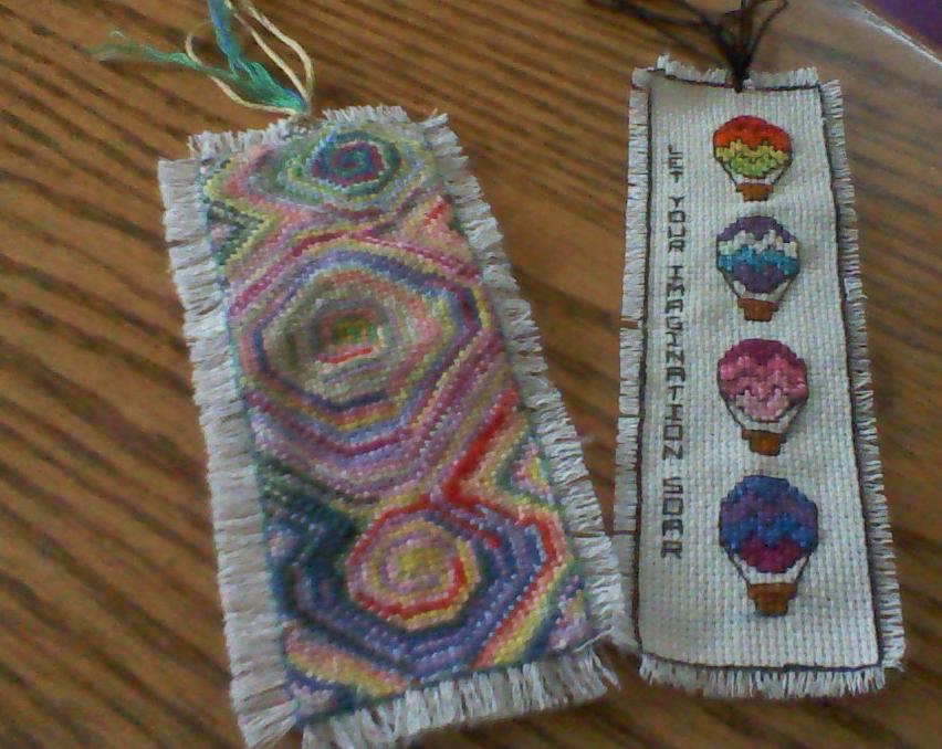 Craft a Rebellion: Needlepoint Bookmarks