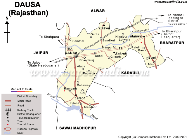 BANDIKUI DOCUMENTRY: Bandikui City Map 31/12/2018