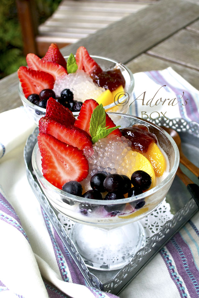 Adora's Box: FRUIT HALO HALO