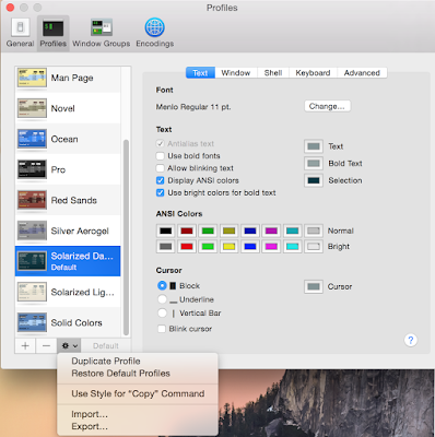 Diving into Genetics and Genomics: change the mac terminal color scheme ...