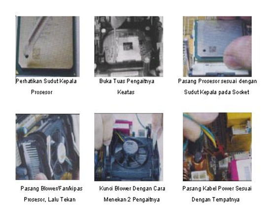 Konsultasi Terapi: Cara Memasang PROSESOR DAN KIPAS PENDINGIN PROSESOR