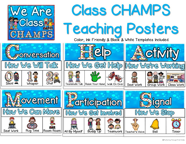 Class CHAMPS Classroom Management for Little Champions | Fluttering ...