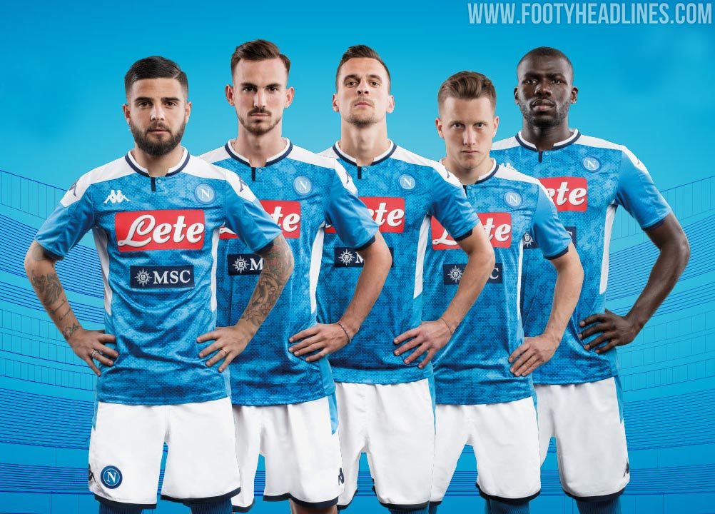Napoli 19-20 Home Kit Released - Footy Headlines