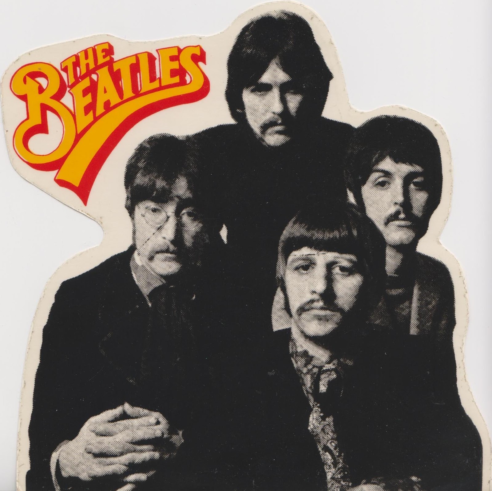 BEATLEPAPERS: BEATLES Sticker