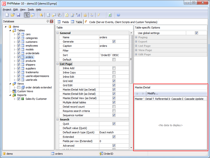 Php Tutorial Masterdetail Using Php Maker ~ All About Taxes