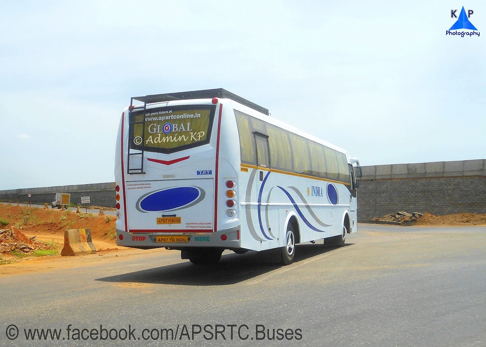 APSRTC New INDRA A/C Buses