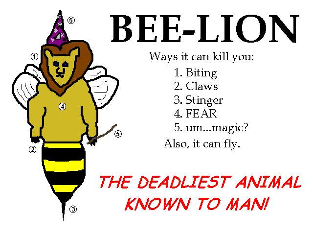 Hoff Uncensored: The Bee-Lion