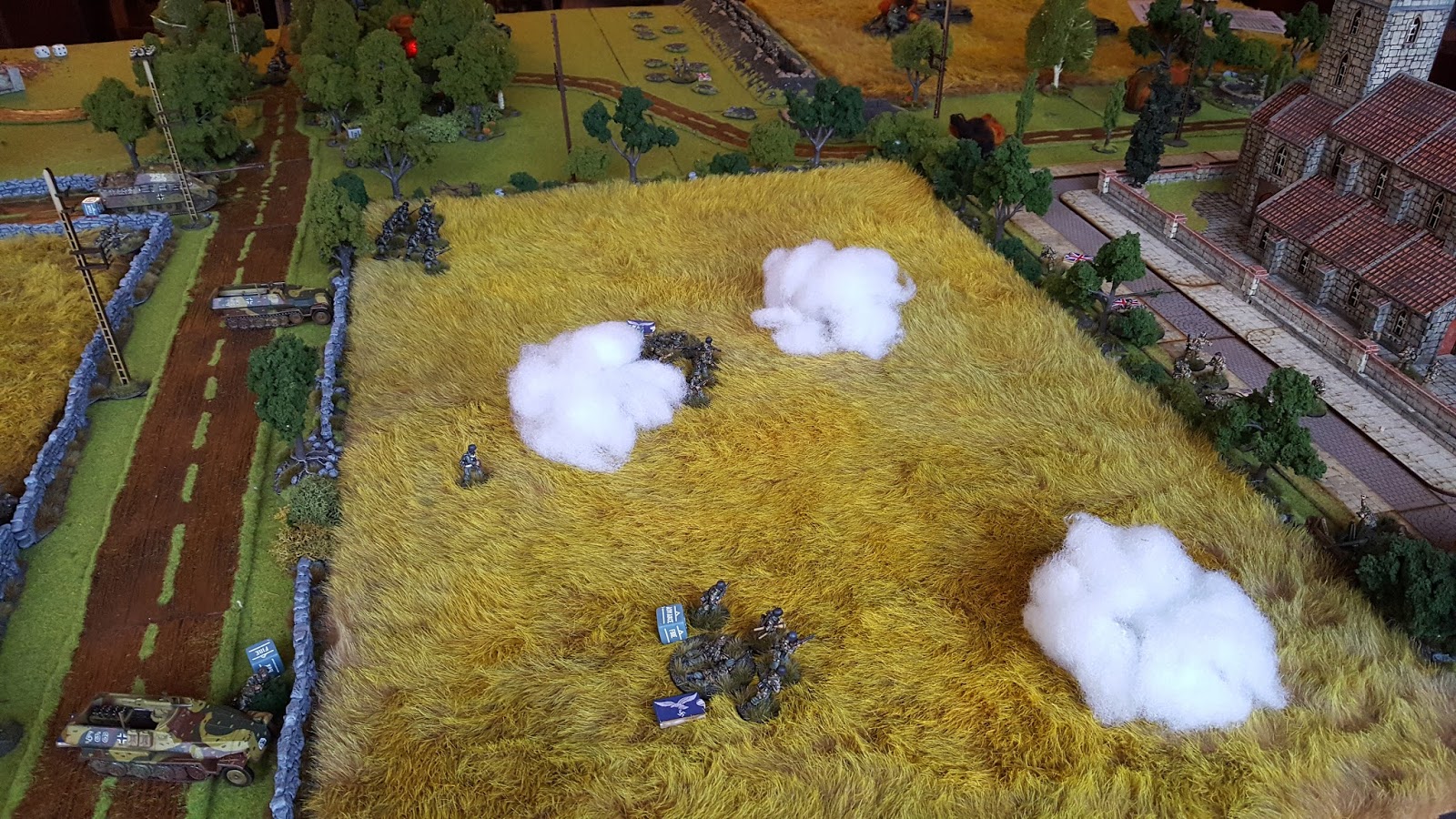 Jay's Wargaming Madness: Bolt Action v2.0 Battle Report - Hold the Line