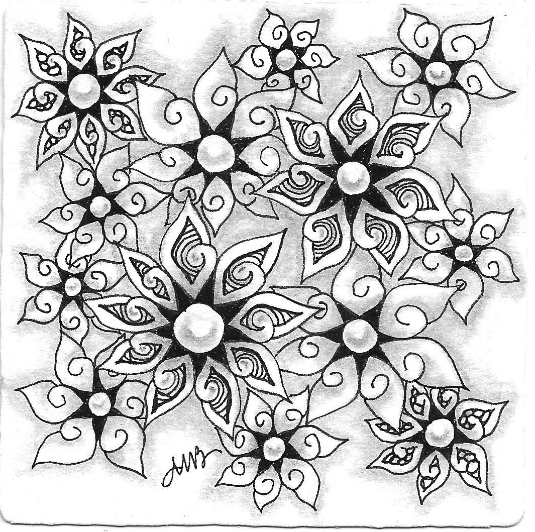 Tickled To Tangle: Bud