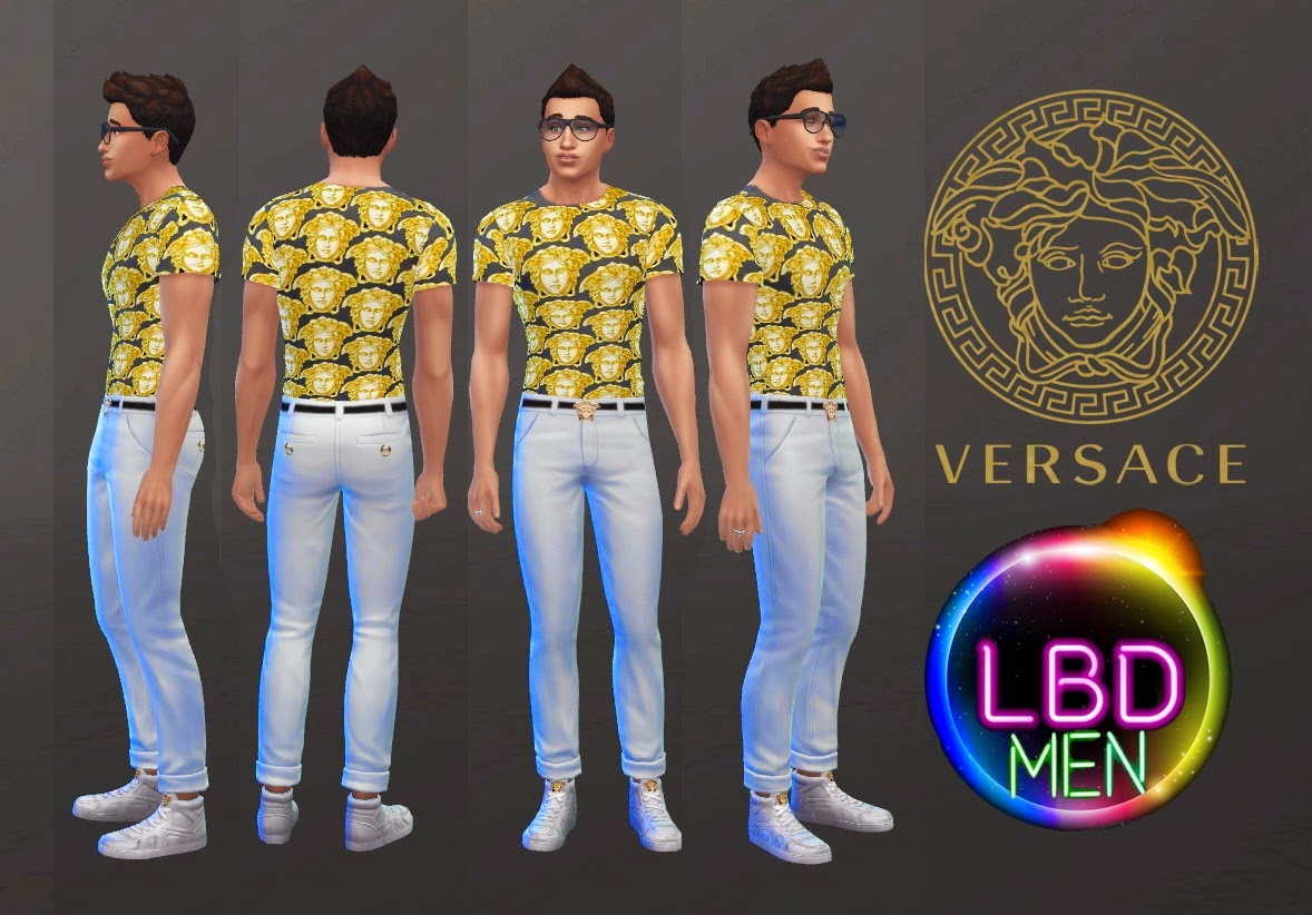 My Sims 4 Blog: Versace SS15 Collection for Males by jeancr874