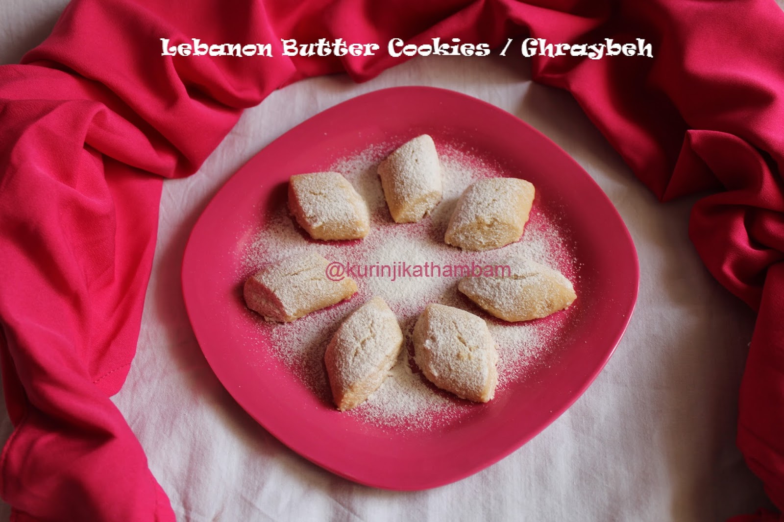 Lebanon Butter Cookie / Ghraybeh - The Easiest International Cookie ...