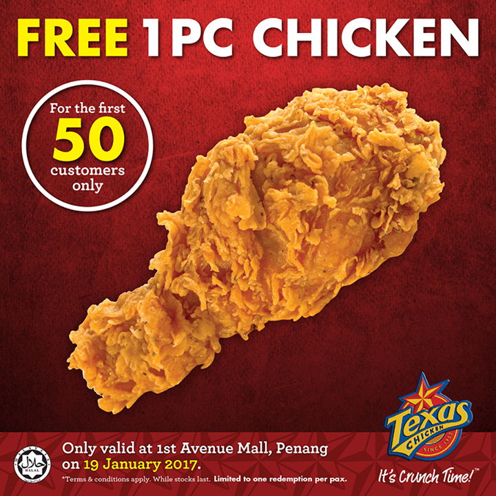 【Texas Chicken 来到檳城 1st Avenue Mall 】 - I Love Holiao ! Saya Suka Holiao!