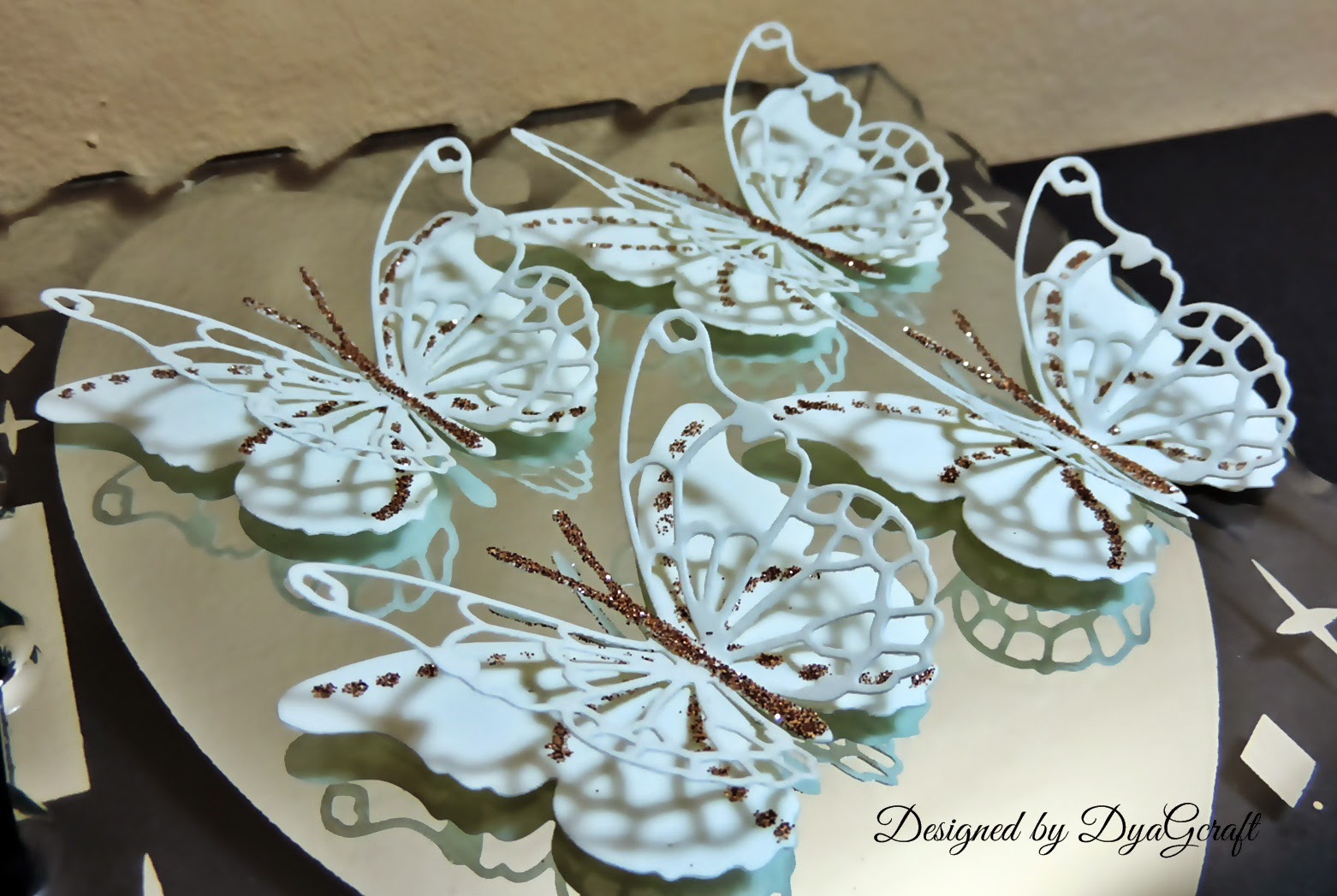 Fluturi decorativi Darla | Handmade Atelier