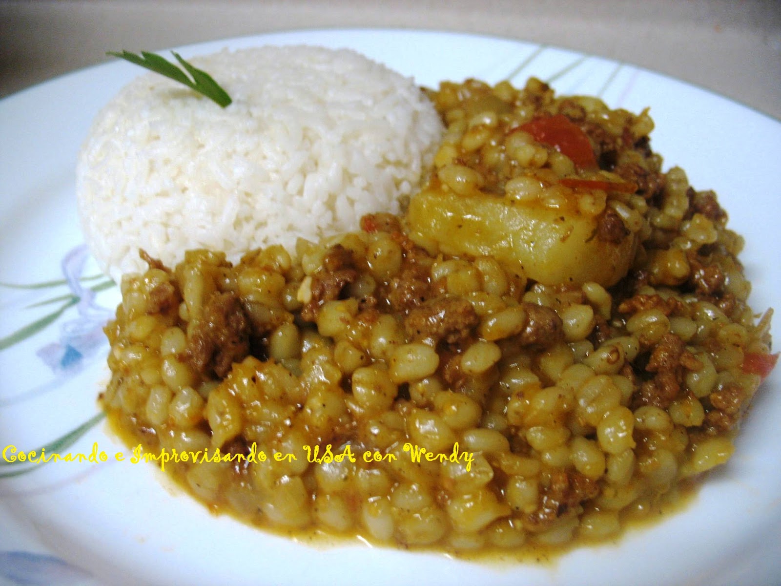 Cocinando con Wendy: TRIGO CON CARNE