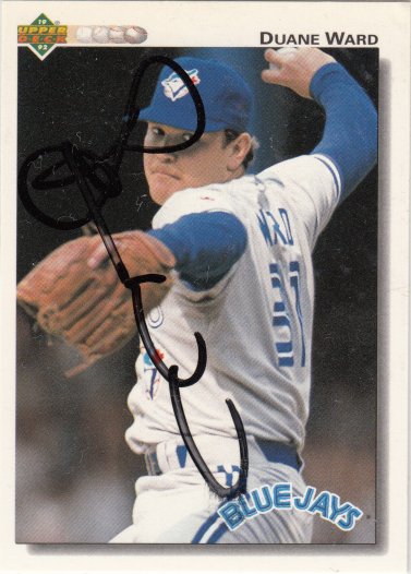 Daily Autograph: Duane Ward