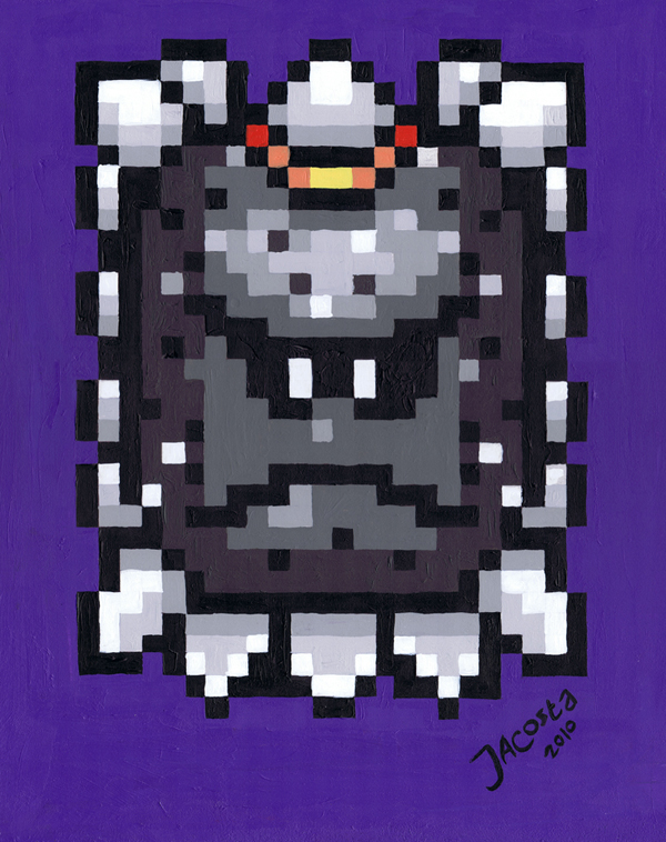 Jesse Acosta's Blog: Pixel Paintings