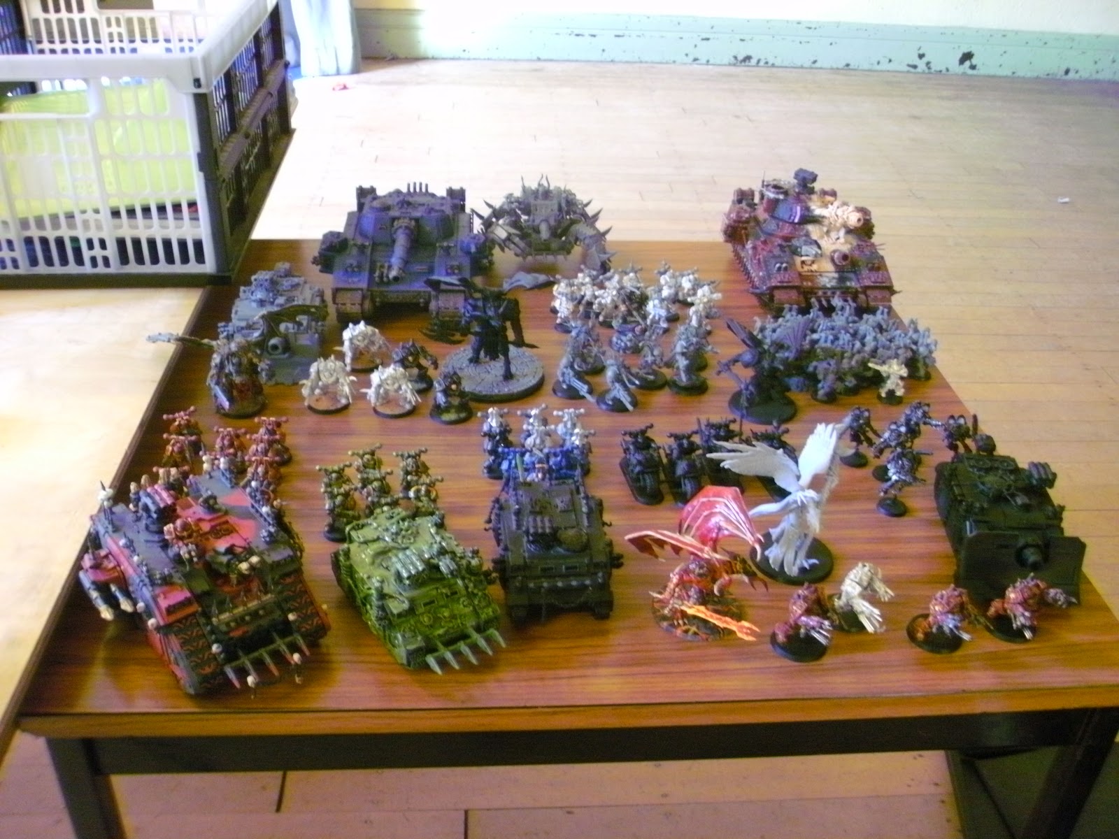 Manchester Area Wargames Society 40k: apocolypse game 10,000 points