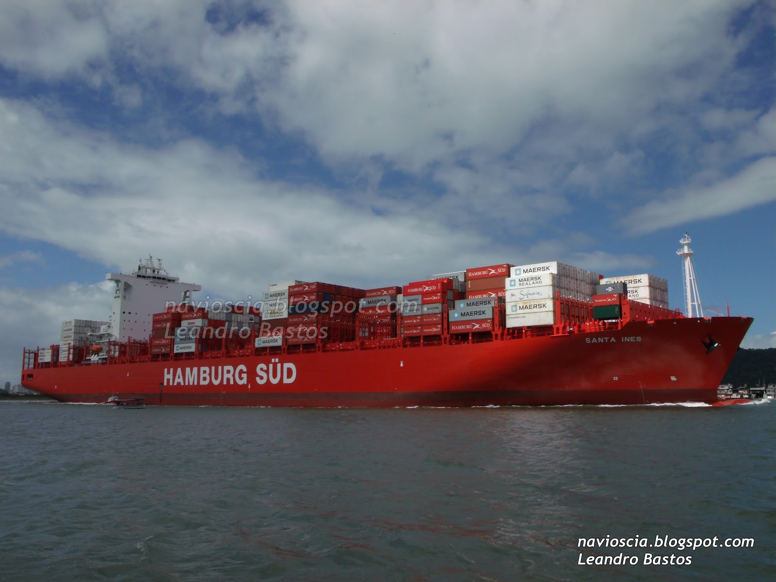 Navios de Santos & CIA: Navio SANTA INES