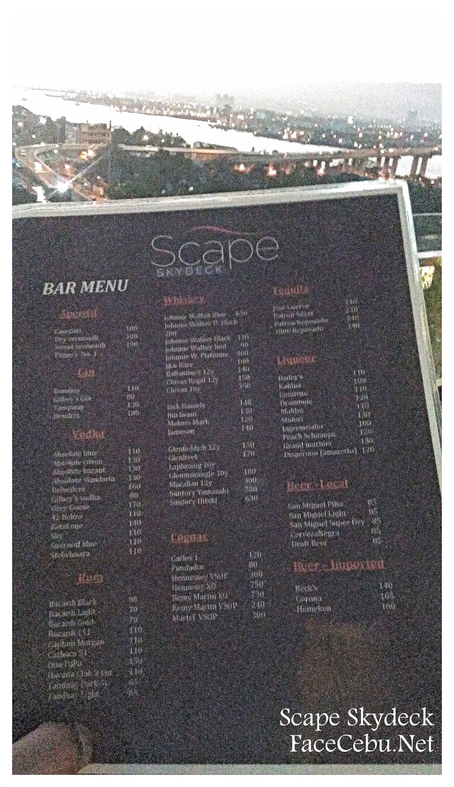 Scape Skydeck, A Resto With Romantic View - FaceCebu | Cebu Trending ...