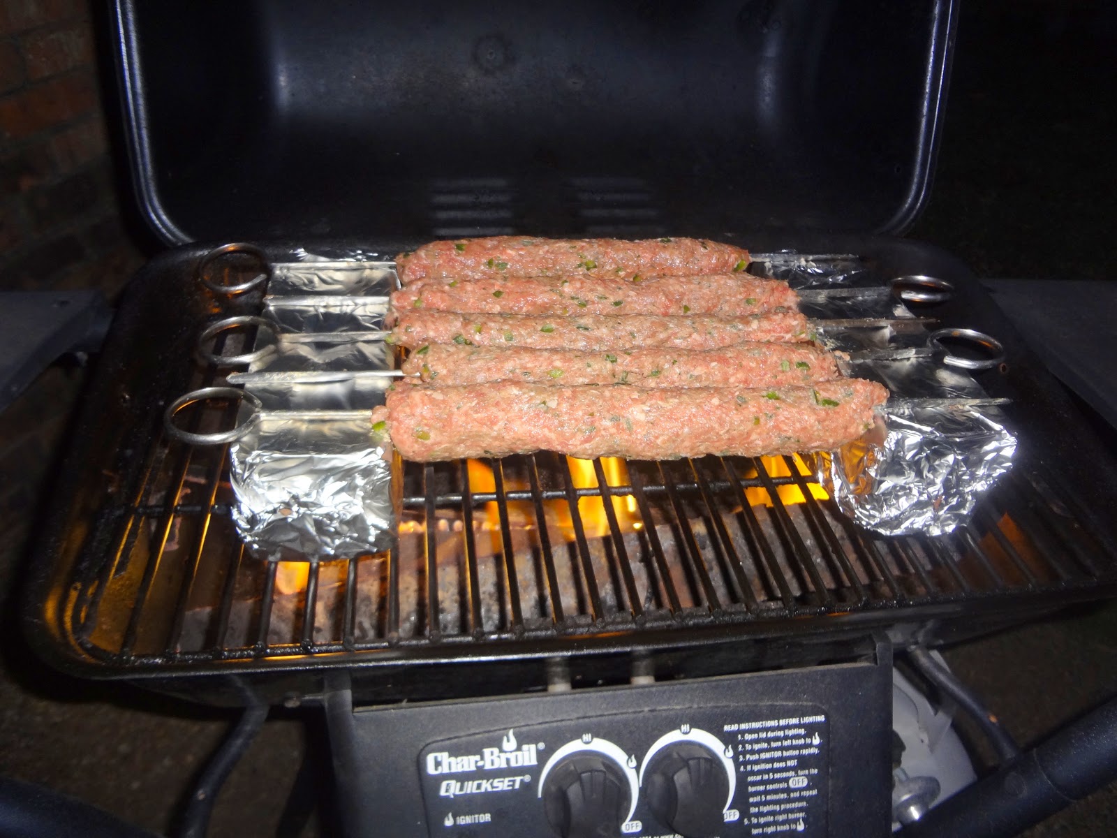 Attack of the Hungry Monster: Ground Lamb Kabobs